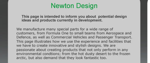 Newton Equipment Ltd - Newton Design - design concepts and bespoke products